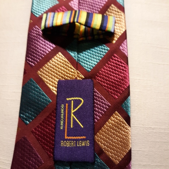 Robert Lewis | Accessories | Robert Lewis 0 Silk Bright Necktie | Poshmark